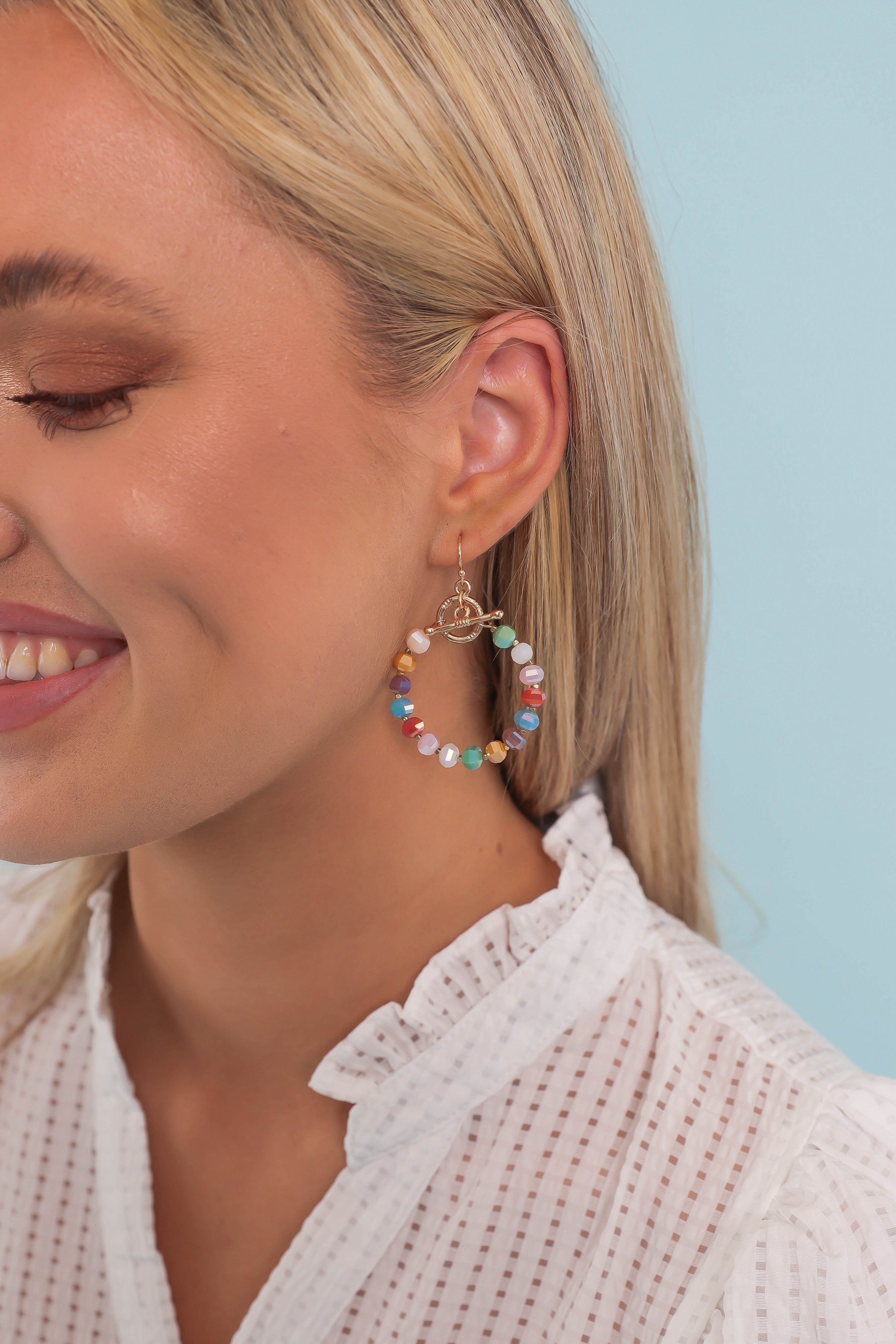 FINAL SALE: Color of Friendship Beaded Earrings – Juliana's Boutique